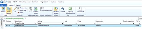 Microsoft Dynamics Ax Position Distribution Templates Ellipse Solutions