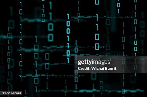 Binary Data Matrix Network Technology Background As Digital Abstract