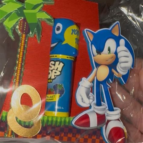 Sonic Push Pops Etsy