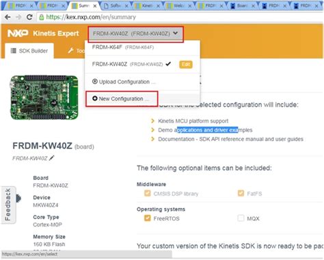 Kinetis Sdk V20 Configuration Generation For Frdm Kl28z Element14 Community