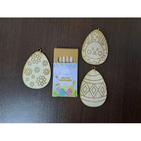 Комплект от Великденски яйца за оцветяване 7