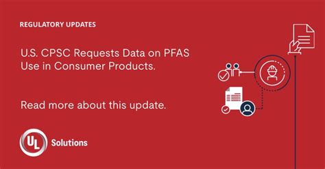 U S Cpsc Requests Data On Pfas Use In Consumer Products Crystal S