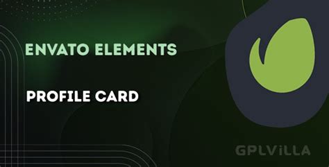 Profile Card Addon For Elementor Gplvilla