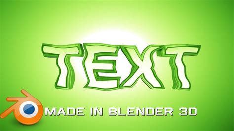 How To Make Wavy Text In Blender A Blender D Tutorial Blender D Blender Tutorial Blender