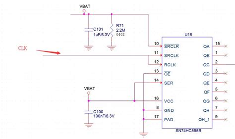 sn74hc595 realized flow lamp logic forum logic ti e2e support forums