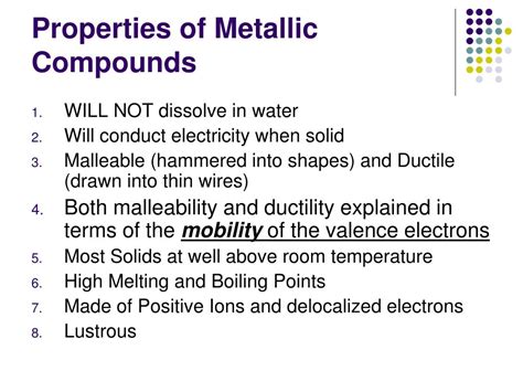 Ppt Ionic Metallic And Covalent Compounds Powerpoint Presentation