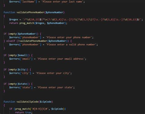 Design Forms And Do Validation With Php And Js By Moongulzar Fiverr