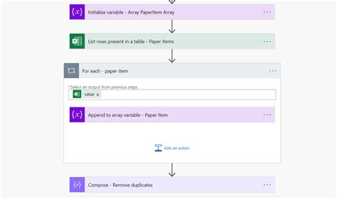 Power Automate Expression Union Return Unique Values Flow Alt
