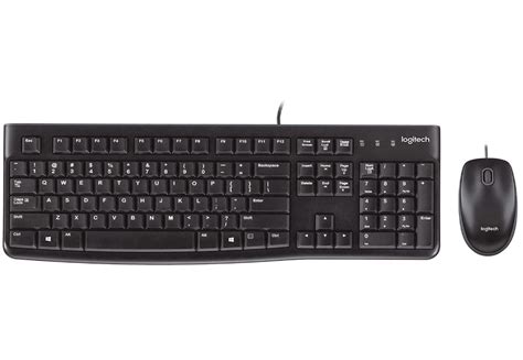 Logitech MK Wired USB Keyboard Mouse Desktop Combo Mixiong Technology