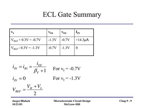 Ppt Chapter 9 Bipolar Logic Circuits Powerpoint Presentation Free Download Id 3290897