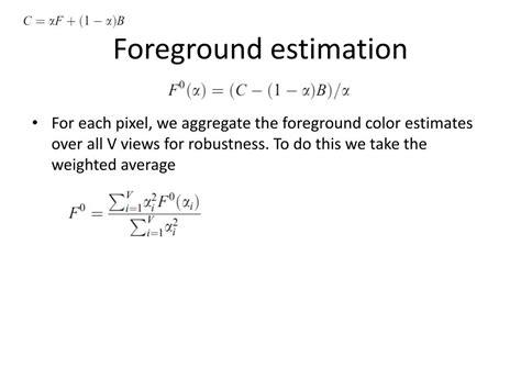 Ppt Boundary Matting For View Synthesis Powerpoint Presentation Free Download Id 1981992
