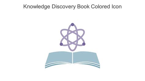 Knowledge Discovery Book Colored Icon In Powerpoint Pptx Png And