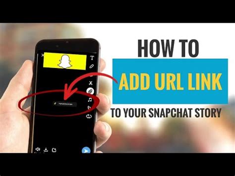 How to Add URL Link to Your Snapchat Story - YouTube