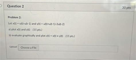 solved let x t u t −u t−1 and y t u t u t−1 −2u t−2 a