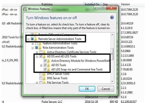 Active Directory Users And Computers 安装与使用（win7andwin10） 天亮了说晚安s Blog