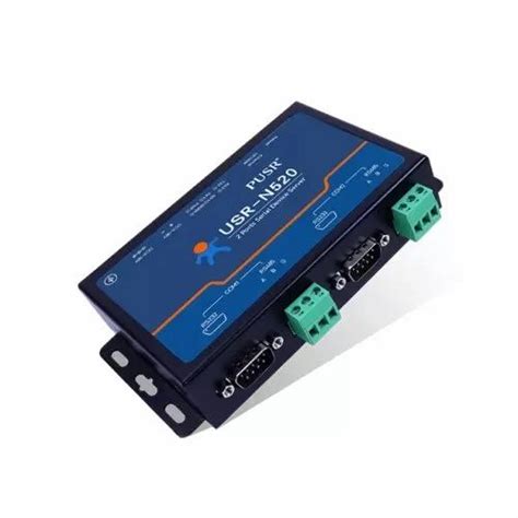 2 Port Serial RS232 RS485 to Ethernet Converter with Gateway USR N520 H7 at Rs 4380 आरएस 232