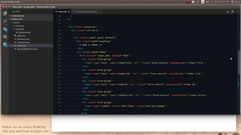fetch read select data in mongodb using php part 3 youtube