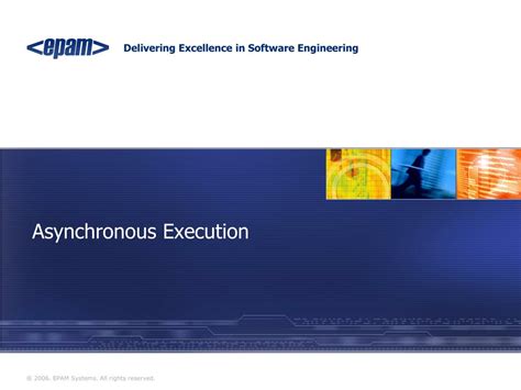 Ppt Asynchronous Execution Powerpoint Presentation Free Download