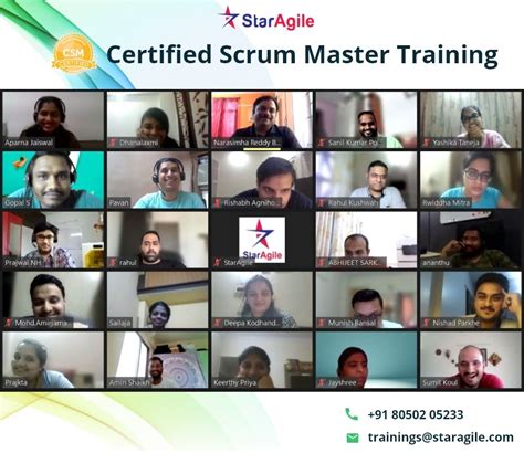 Staragile On Linkedin Agile Scrum Scrummaster Training Scrumalliance Certifiedscrummaster…