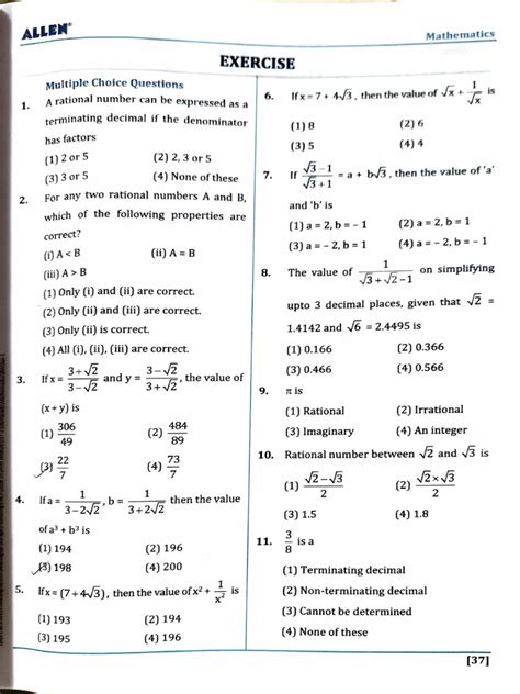 9 Number System Pdf
