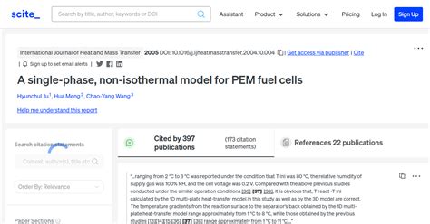 A Single Phase Non Isothermal Model For Pem Fuel Cells