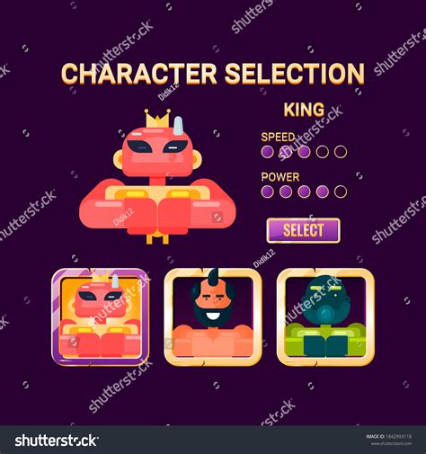 Character Selection Screen Royalty Free Photos And Stock Images