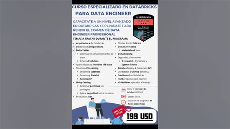 Curso Especializado En Databricks Y Vuelvete Un Experto Dataengineer Dataengineering