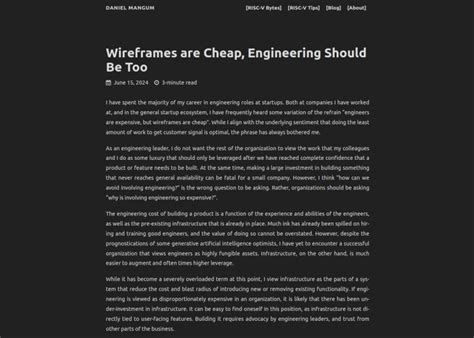 Daniel Mangum On Linkedin A Short Saturday Post On Why You Should Do