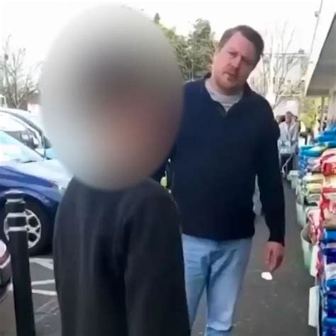 Kid Filmed Abusing Supermarket Staff Gets Dragged By His Old Man