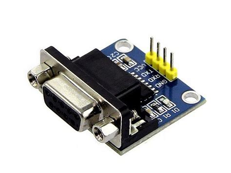 módulo db9 conversor serial rs232 ttl max3232 eletrogate 12 anos