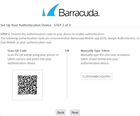 Configuring Multi Factor Authentication Barracuda Campus