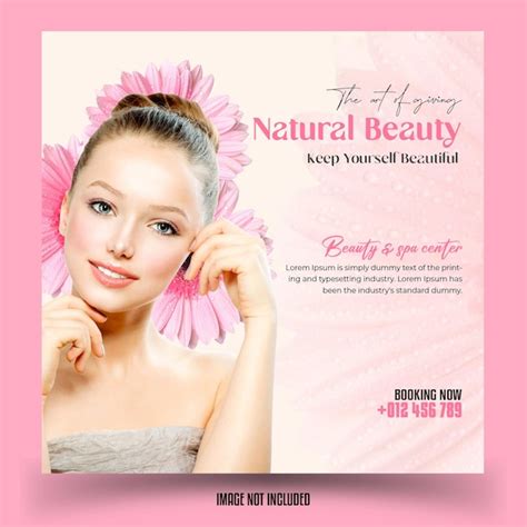 Premium Psd Beauty Banner Design Template