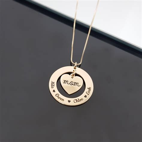 Mom Necklace Etsy