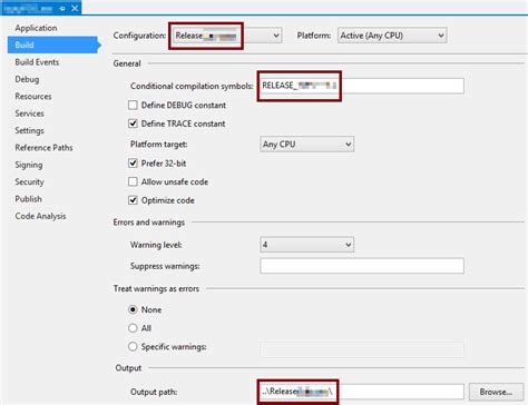 Custom Build Configurations On Visualstudio The Geeky Gecko