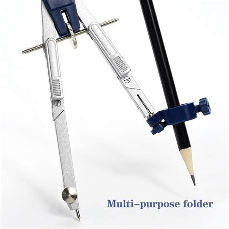 4pcs Geometry Set Metal Compass Geometry Precision Vicedeal