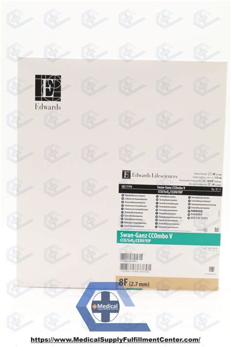 New Edward Life Science 777f8 Expired Eaches Swan Ganz Pulmonary Artery Catheter Combo
