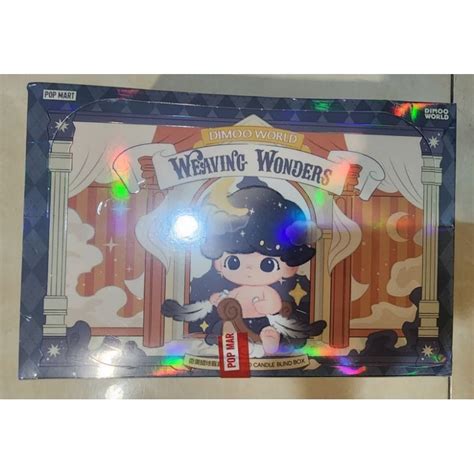 Jual Dimoo Popmart Dimoo Candle Limited Edition Candle Weaving Wonders Blind Box Shopee Indonesia