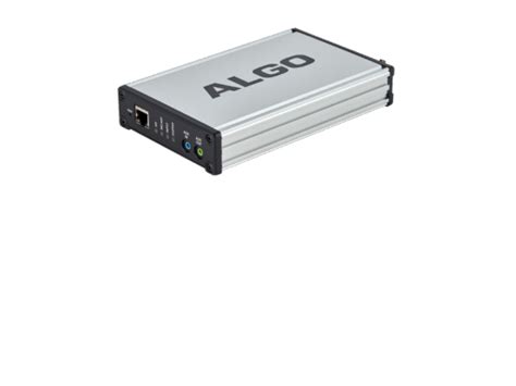 Algo Wideband IP Voice Paging Adapter Bell Scheduler