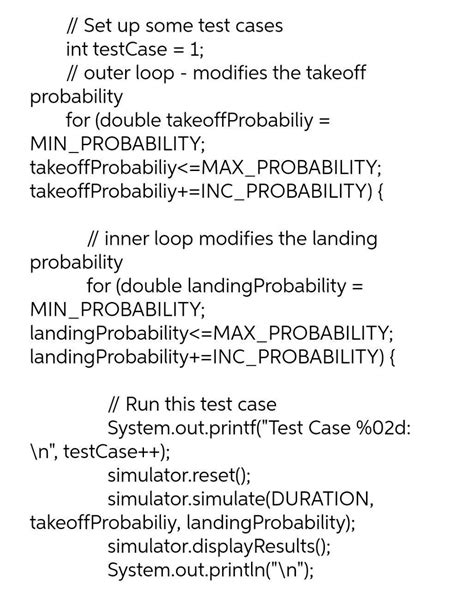 Solved Set Up Some Test Cases Int Testcase 1 Outer
