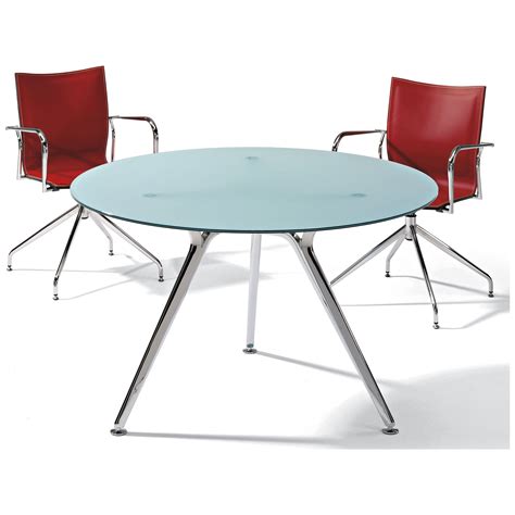 Round Glass Meeting Room Table Glass Designs