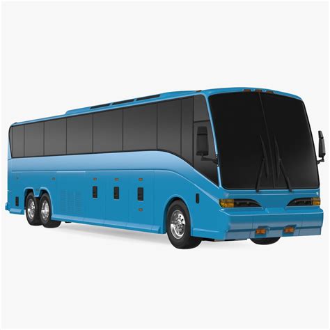 Charter Bus Exterior Only 3d Model 79 3ds Blend C4d Fbx Max Ma Lxo Obj Free3d