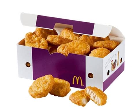 20 Nuggets Mcdonalds Price La Boîte De 20 Chicken Mcnuggets™ Casia