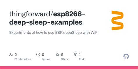 Github Thingforward Esp8266 Deep Sleep Examples Experiments Of How