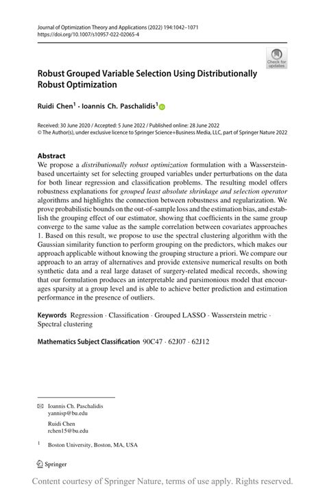Robust Grouped Variable Selection Using Distributionally Robust