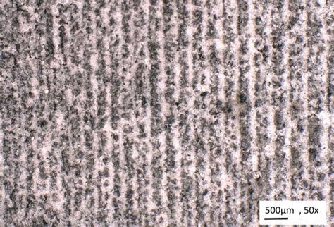 Optical Micrograph Left At 50x Showing The Layers Built Via Mjp Sem Download Scientific