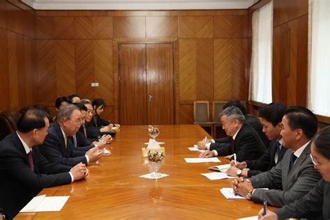 Ерөнхийлөгчийн Тамгын газрын дарга З Энхболд “Азийн төлөөх Боао форум” ын төлөөлөгчдийг хүлээн