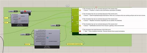Fatal Error In Run Energy Simulation Honeybee Legacy Ladybug Tools