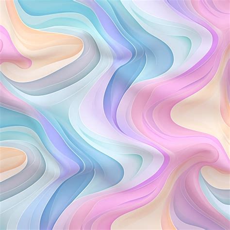 Premium Ai Image Abstract Background Of A Colorful Wavy Design With A Smooth Surface Generative Ai