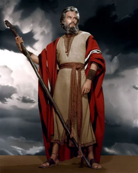 Charlton Heston As Moses In “ten Commandments” Paramount Pictures 1955