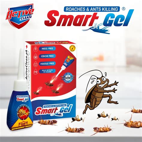 Smart Gel 20gm Roach Killer Gel Kill Insects Anywhere In Your Home